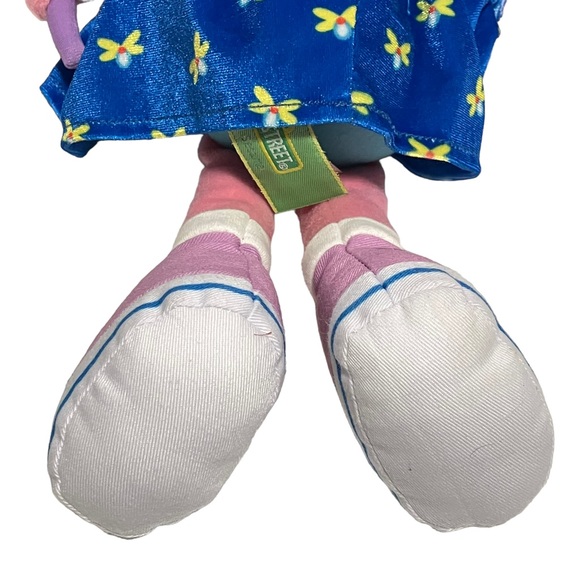 Sesame Street | Toys | Sesame Street Gund Abby Cadabby Plush With Blue Flower Dress | Poshmark